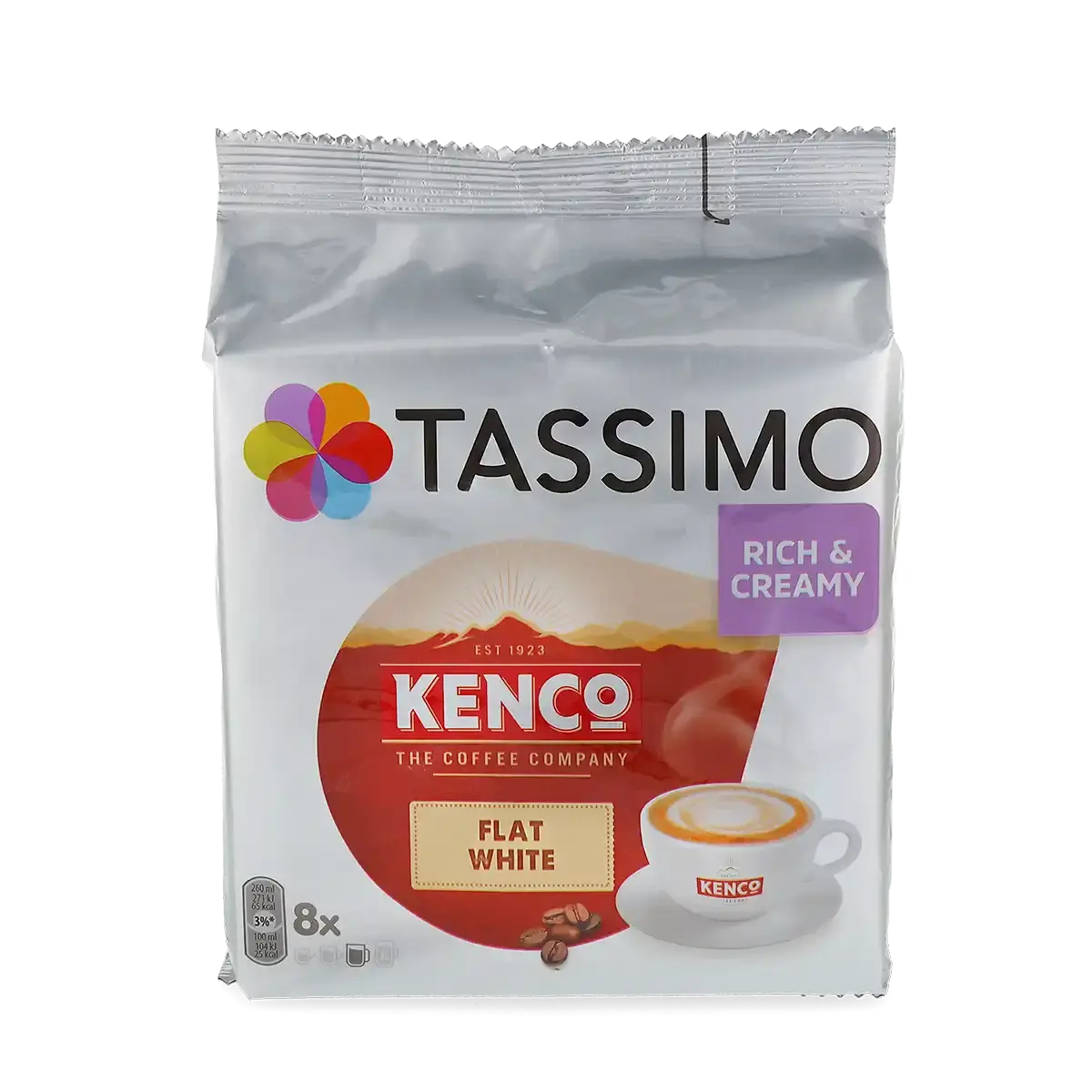 Kenco | Flat White - 16 pods for Tassimo