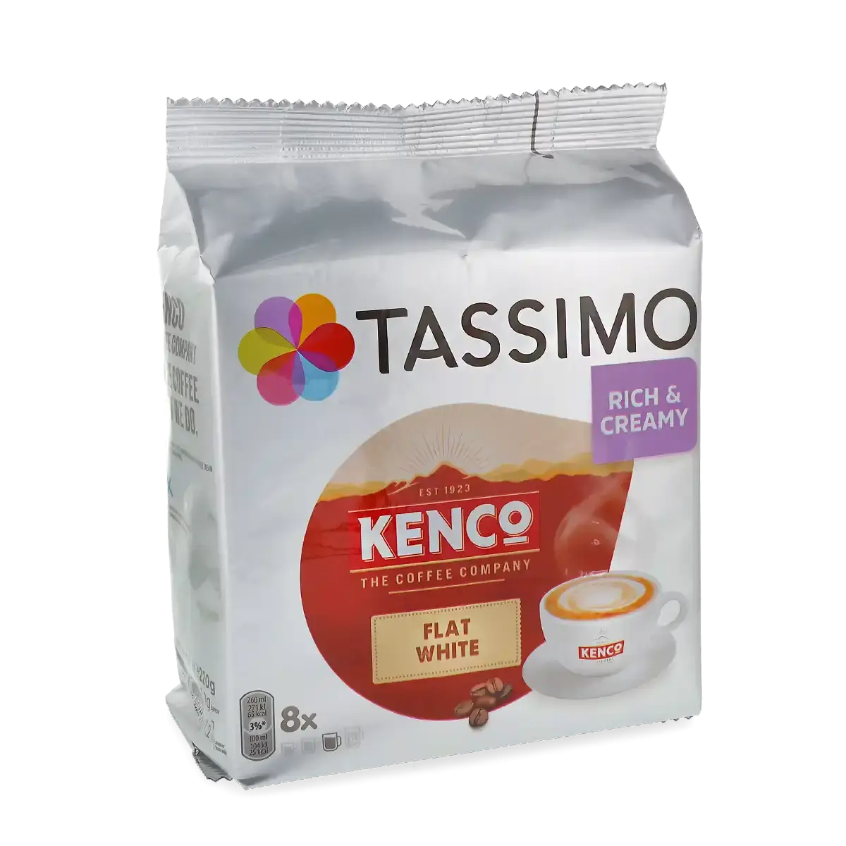 Kenco | Flat White - 16 pods for Tassimo